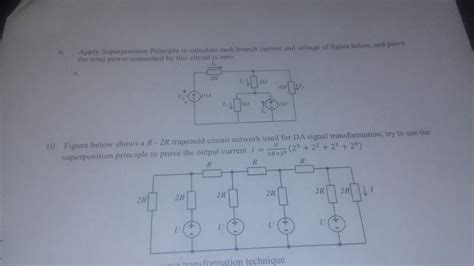 Solved Apply Superposition Principle To Calculate Each Chegg