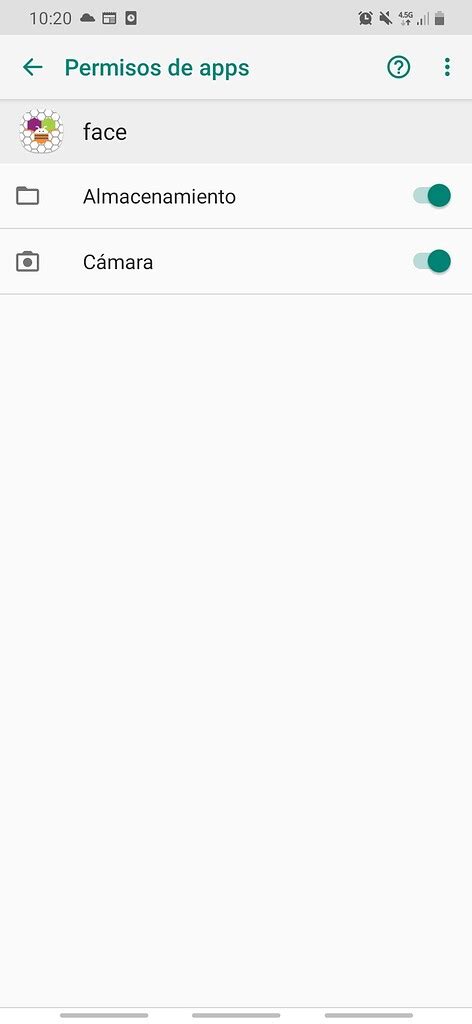Problem Storage Internal Write Permission Not Enable In My App Facemesh