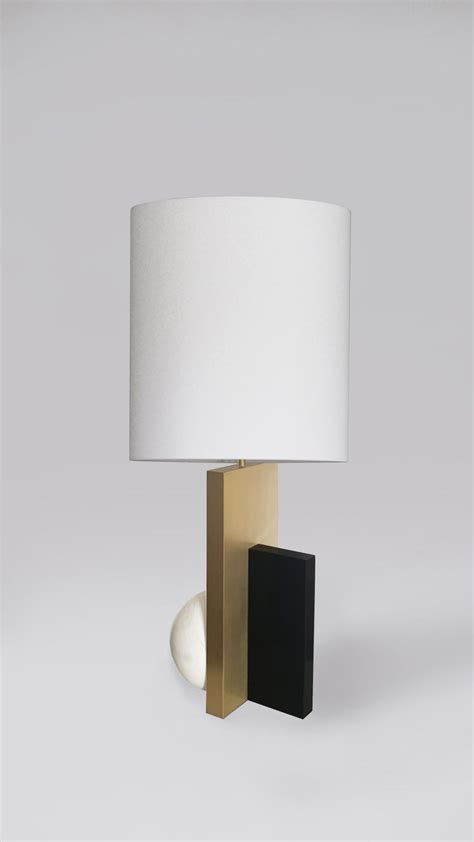 Triadic Table Lamp By Square In Circle For Sale At 1stdibs