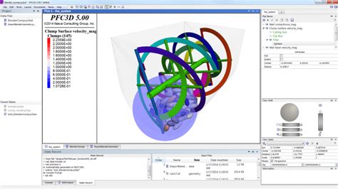 User Interface In Pfc Canada Itasca Consulting Canada Inc