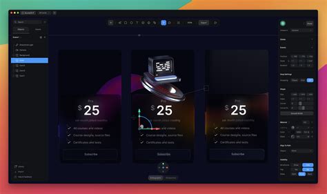 Button Components D Ui Interactive Web Design With Spline Design Code