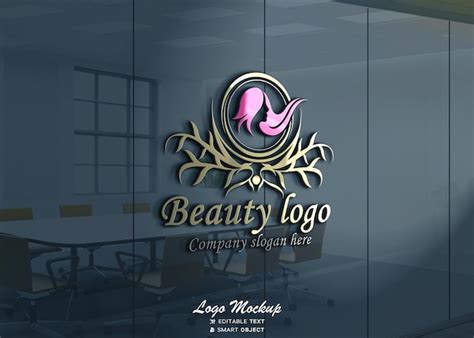 Mockup Logo Beauty Salon Psd High Quality Free Psd Templates For Download