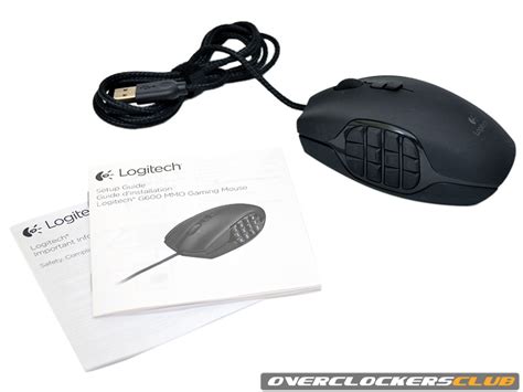 Logitech G600 MMO Gaming Mouse Review Overclockers Club