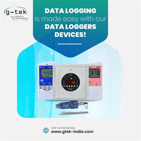 G Tek Corporation Private Limited On Linkedin Datalogging Data
