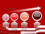 Abstract Red Presentation Template For PowerPoint Google Slides And Keynote PPT Star