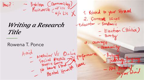 Writing Effective Research Titles Tips And Guidelines