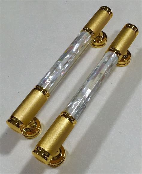 Brass Mop Handle In Gold Finish