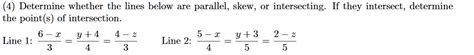 Solved Determine Whether The Lines Below Are Parallel Chegg