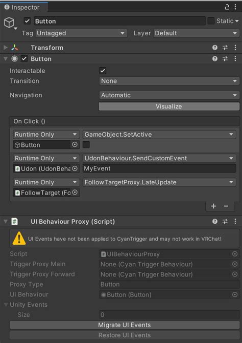 CyanLaser On Twitter UI Events Can Now Be Migrated The Migrator Will