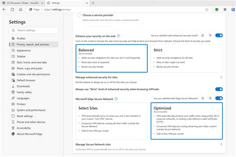 Serious Discussion Cloudflare Is Now Powering Microsoft Edge Secure Network Malwaretips Forums