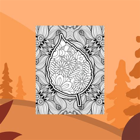 Mondaymandala Fall Coloring Pages