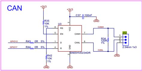 Tms320f28377d Can Tx Is Not Working No Output From Can H Pin While Probing With Oscilloscope