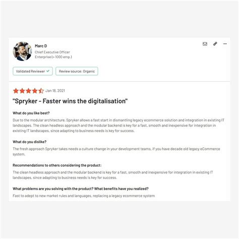 Spryker As Commercetools Alternative Software Comparison Spryker