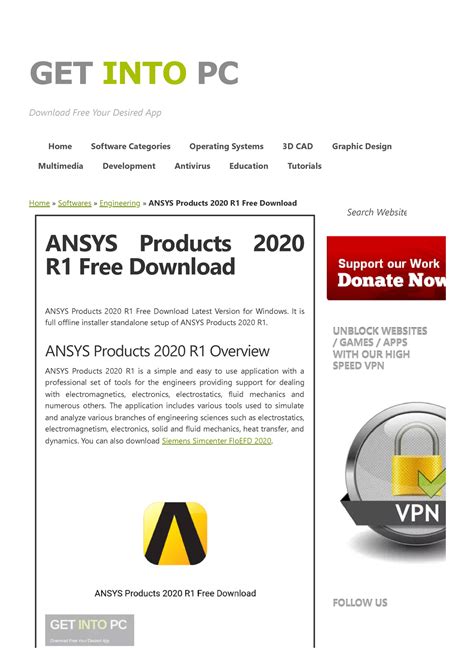 Ansys Products R Free Download It Is Full Offline Installer Standalone Setup Of ANSYS