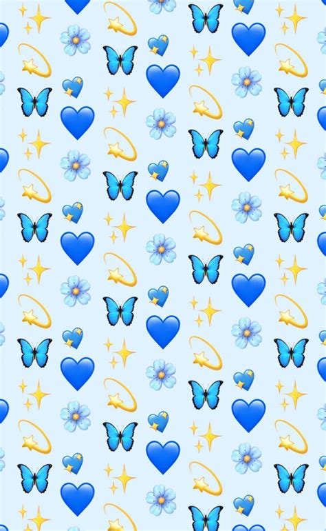Blue Emoji Wallpapers Top Free Blue Emoji Backgrounds Wallpaperaccess