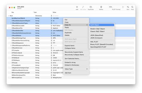 Plist Editor Vdt Labs