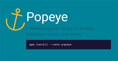 Native React Popup Component Popeye Reactscript