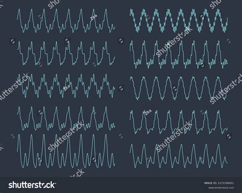 Fourier Waves Diagram Visualization Acoustic Oscillation Stock Vector Royalty Free 2272208001