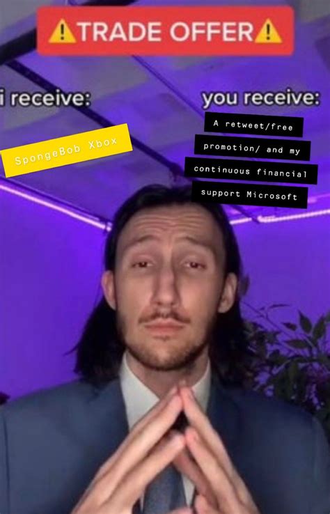 Trade Offer Xbox Series X Spongebob Spongebob Xbox Know Your Meme
