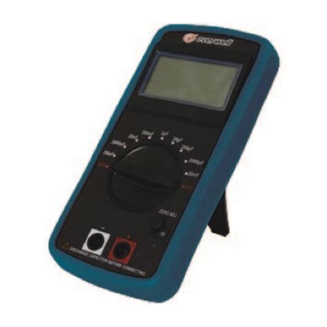 Everwell Digital Capacitance Tester Meter 2000 Uf Range Cedars Hvac