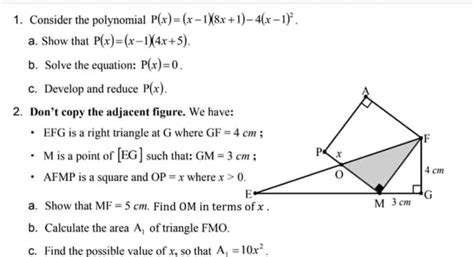 Solved Consider The Polynomial P X X 1 8x 1 4 X 1 2 A