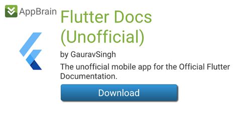 Flutter Docs Unofficial For Android Free App Download