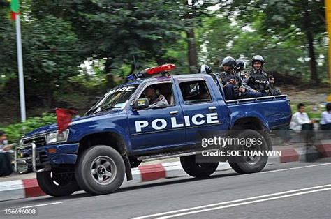 Myanmar Police Force Photos And Premium High Res Pictures Getty Images