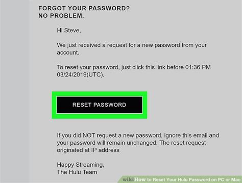 How To Reset Your Hulu Password On Pc Or Mac With Pictures