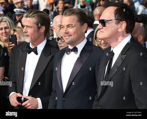 Us Actor Brad Pitt Us Actor Leonardo Dicaprio Us Film Director Screenwriter Producer And