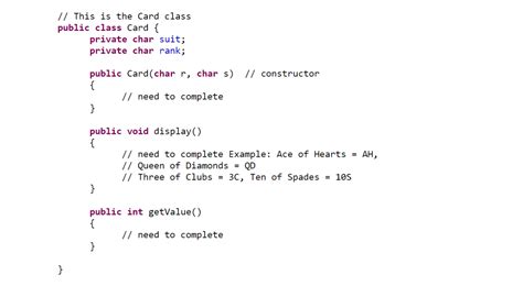 Solved War Is A Card Game For Two Players A Standard
