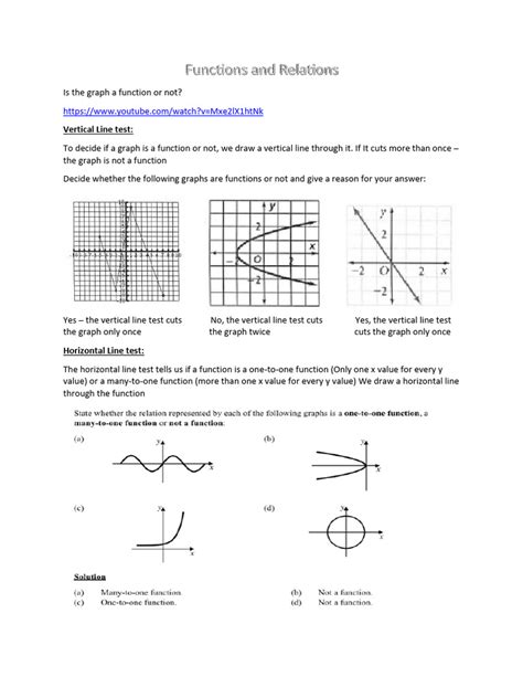 Graphs And Their Inverses Pdf Function Mathematics Exponential