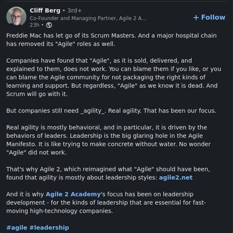 Agile Has Failed Officially Ragilecirclejerk Agile Has Failed Officially Ragilecirclejerk