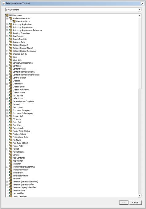 query builder soft type attributes for epmdoc whe ptc community