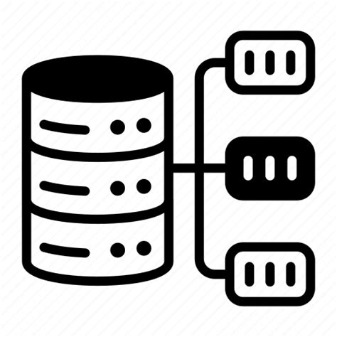 Data Network Database Network Data Hierarchy Storage Network Db Network Icon Download On