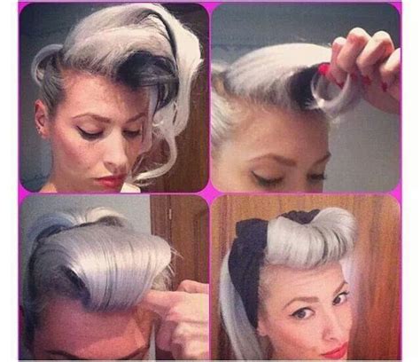 Rock A Billy Hair Pin Up Hair Rockabilly Hair Tutorials Vintage