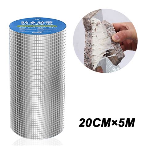 Aluminum Foil Butyl Waterproof Tape For Roof Leak Roof Sealant Wall Crack Pandikit Sa Bubong