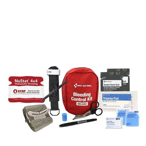 First Aid Only 91138 Bleeding Control Kit Deluxe Pro