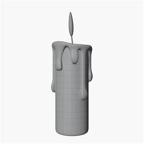 Candle Model Turbosquid 2283077