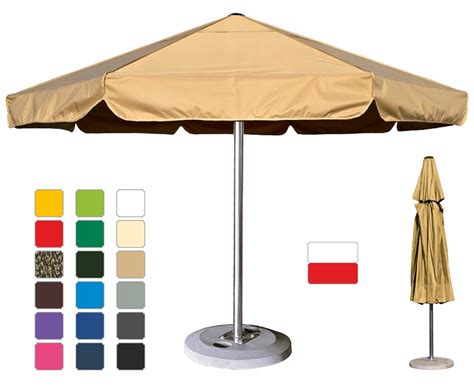 DuŻy Parasol Ogrodowy 35m Polski Piwny Pokrowiec Barowy 100kg Premium • Cena Opinie • Parasole