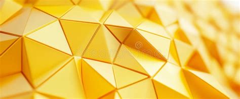 An Engaging Close Up View Captures A Striking Yellow Geometric Pattern Featuring Interconnected