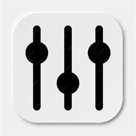 Premium Vector Equalizer Icon