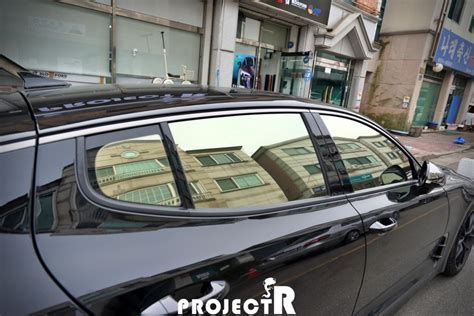 스팅어 열차단 썬팅 블락포디 샴페인골드 프리미엄 윈도 틴팅 시공기 By 부천상동 프로젝트알 네이버 블로그