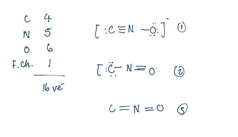 Solvedwrite The Correct Lewis Structure And Assign A Formal Charge To