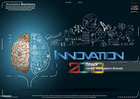 그림 Businessdesign 아이디어와 개념은 창의성을 생각합니다 성공을 위해 계획 생각 검색 분석 의사 소통 미래 지향적 인 아이디어 혁신 기술 Modernvector