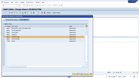 Sap Abap Subroutines Youtube