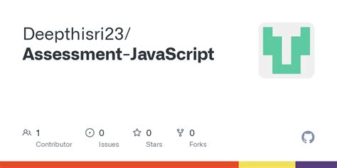 Github Deepthisri23assessment Javascript