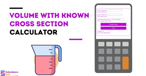 Volume With Known Cross Section Calculator Online