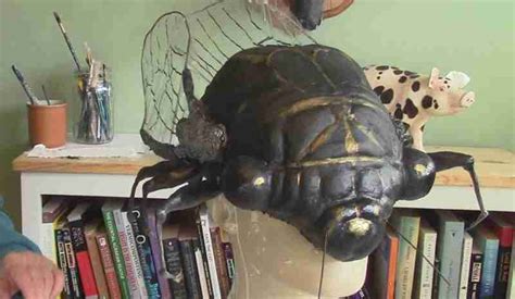Bug Face Mask Just Starting Ultimate Paper Mache