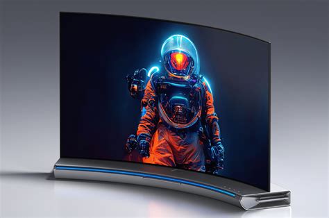 Bendable Oled Display Lets You Turn Regular Flat Screen Into Bent