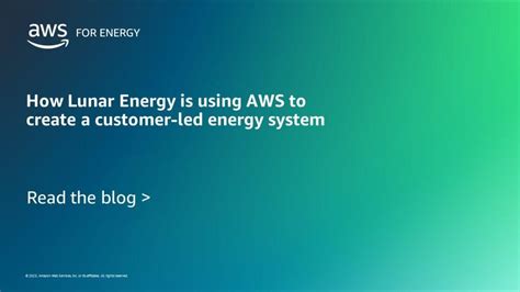 Gabor Schulz On Linkedin How Lunar Energy Is Using Aws To Create A